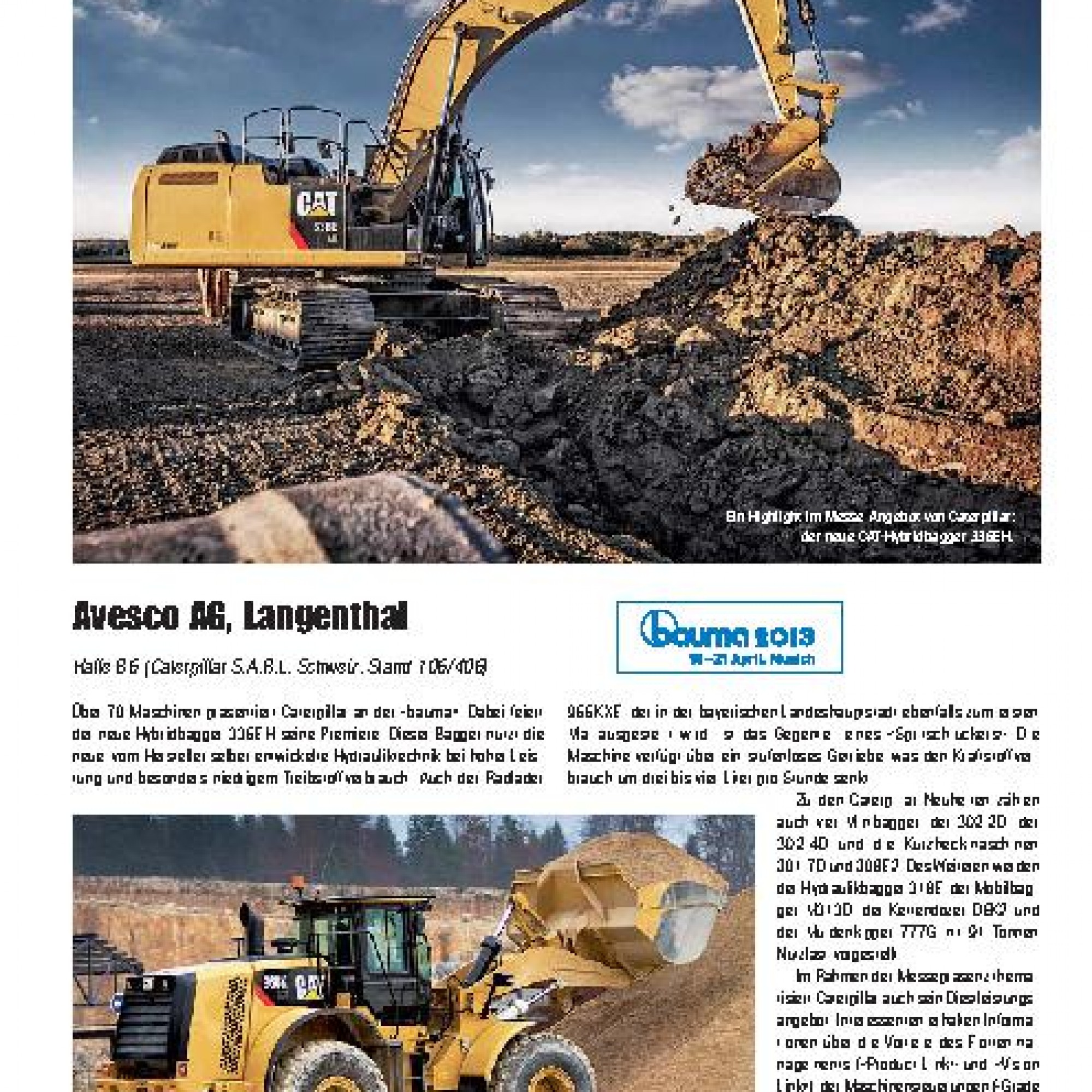 Avesco AG, Langenthal | Baublatt