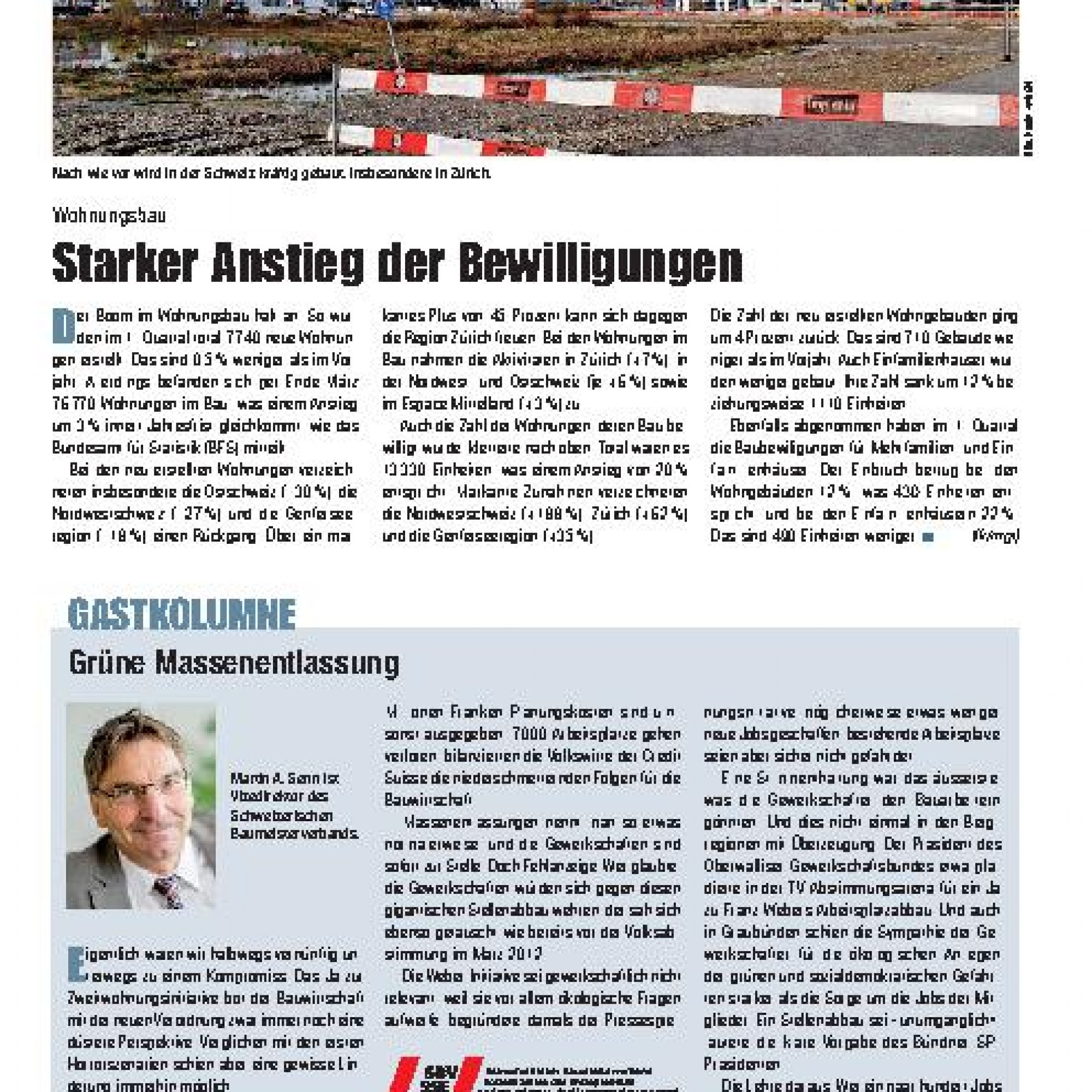 Starker Anstieg der Bewilligungen | Baublatt