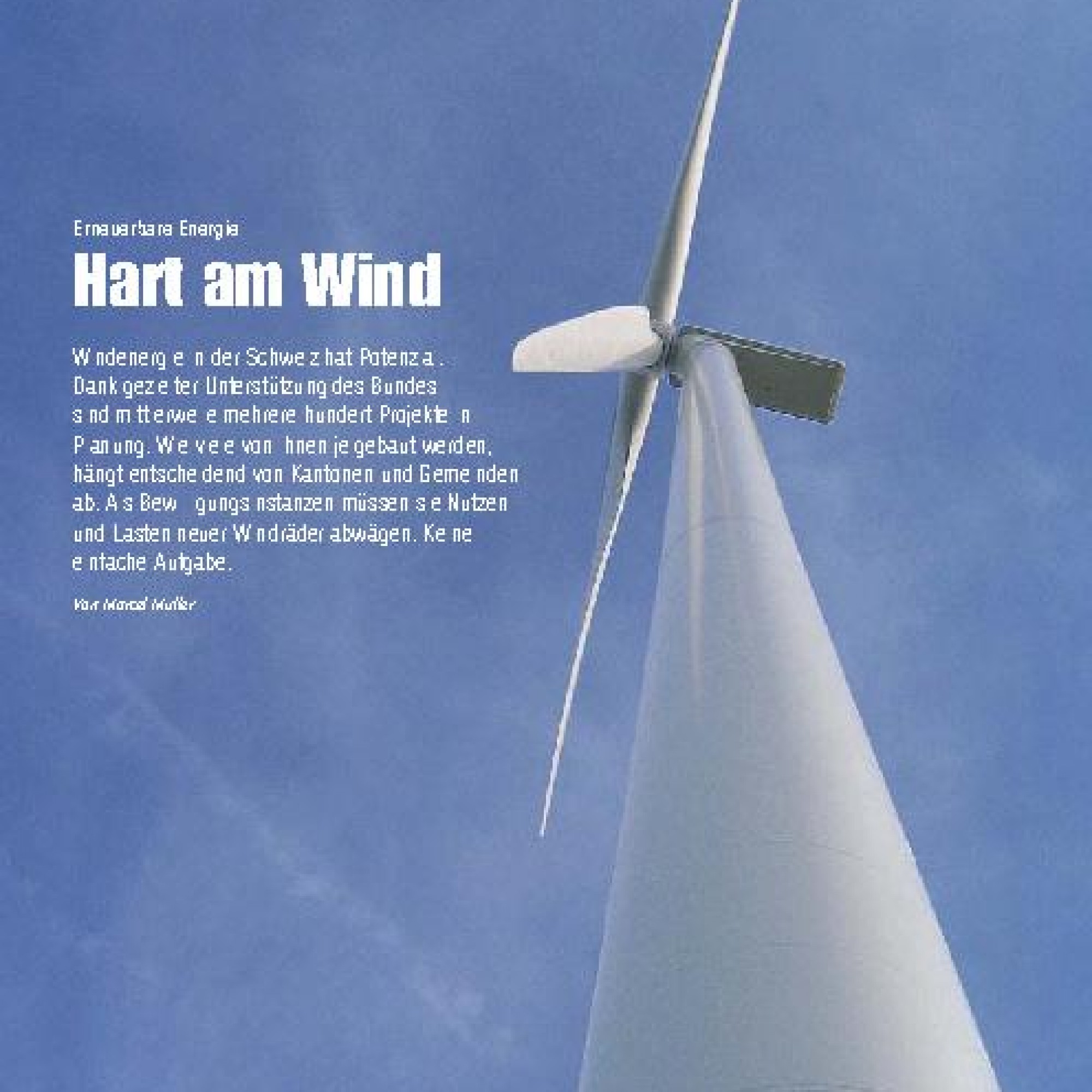 Hart am Wind | Baublatt