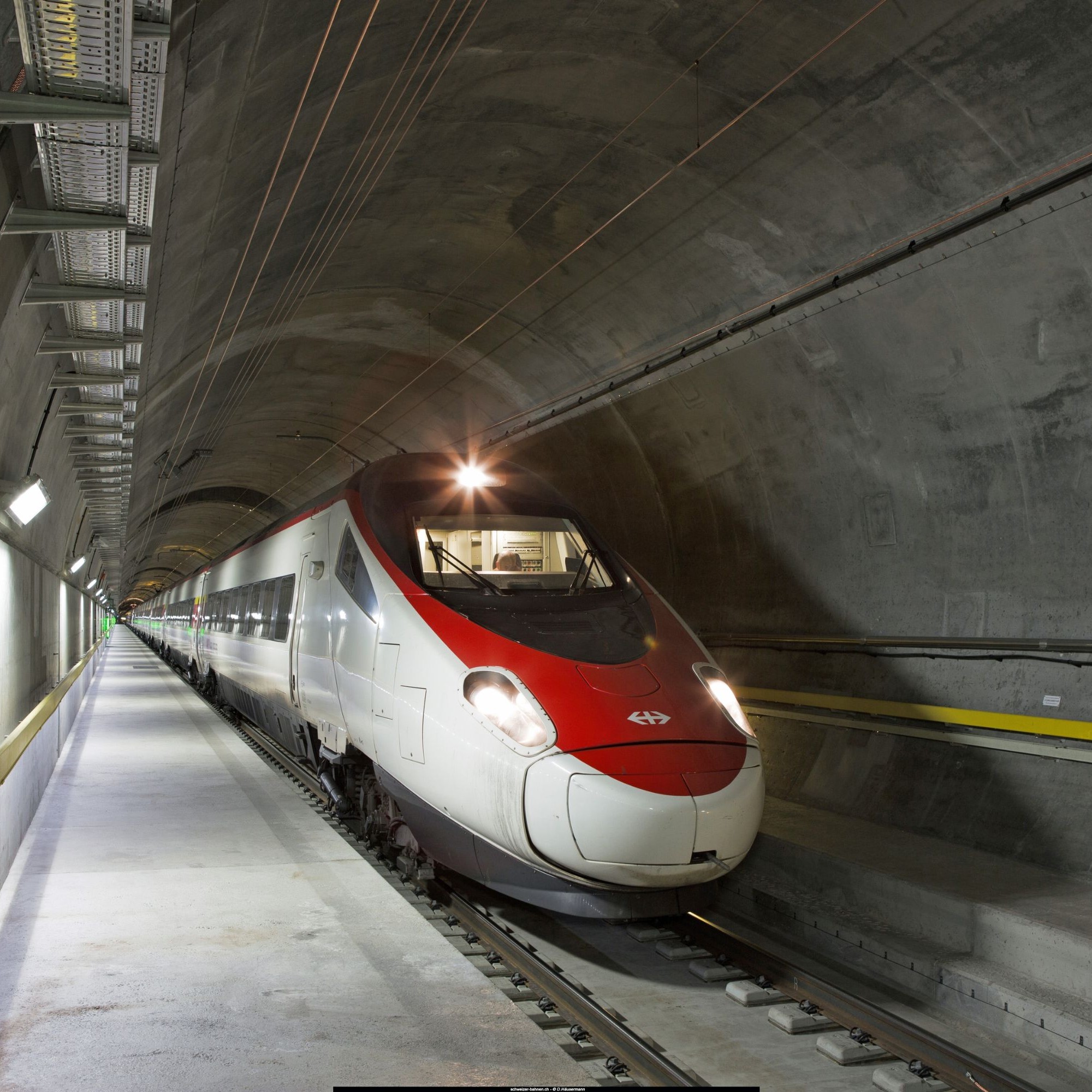 Gotthard-Basistunnel erhält europäischen Bahn-Preis | Baublatt